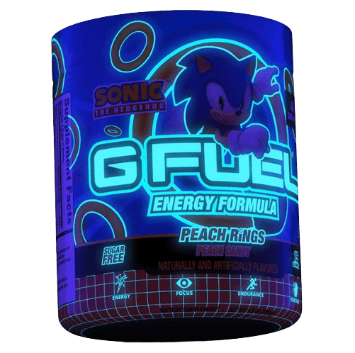 GFUEL Sonic’s Peach Rings Black Edition » www.gamerjuice.cz